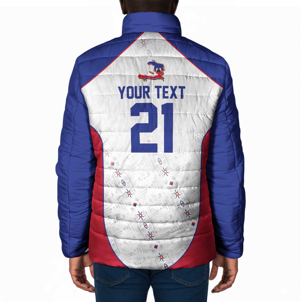 World Football 2026 Afro-Haiti Custom Padded Jacket Together For Ayiti ...