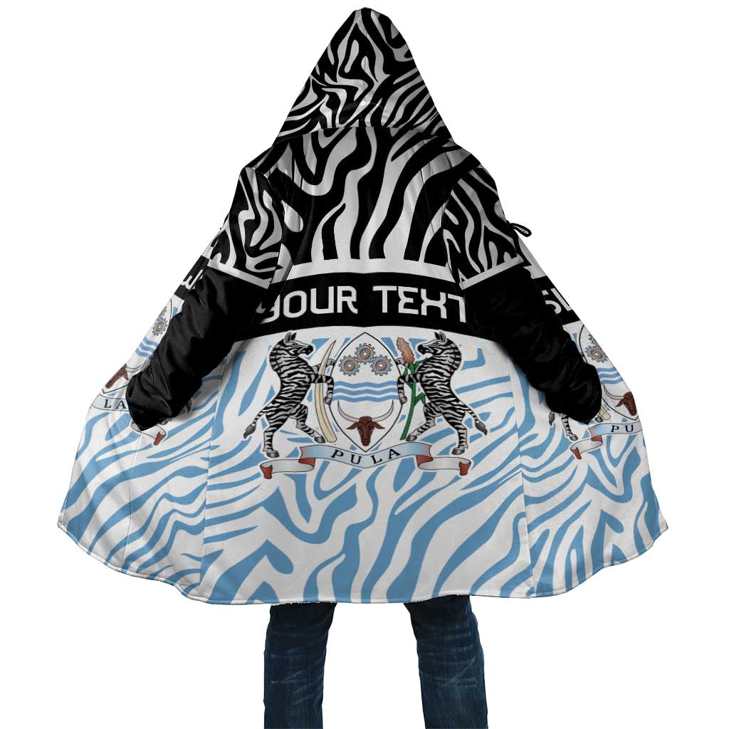 Botswana Personalized Cloak African Zebra Skins Pattern by African Pride