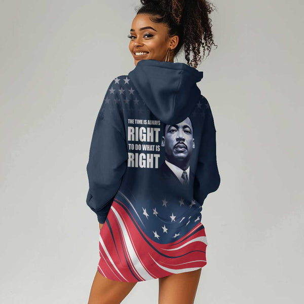 Honor MLK African-American Civil Rights Leaders Hoodie Dress The Time ...