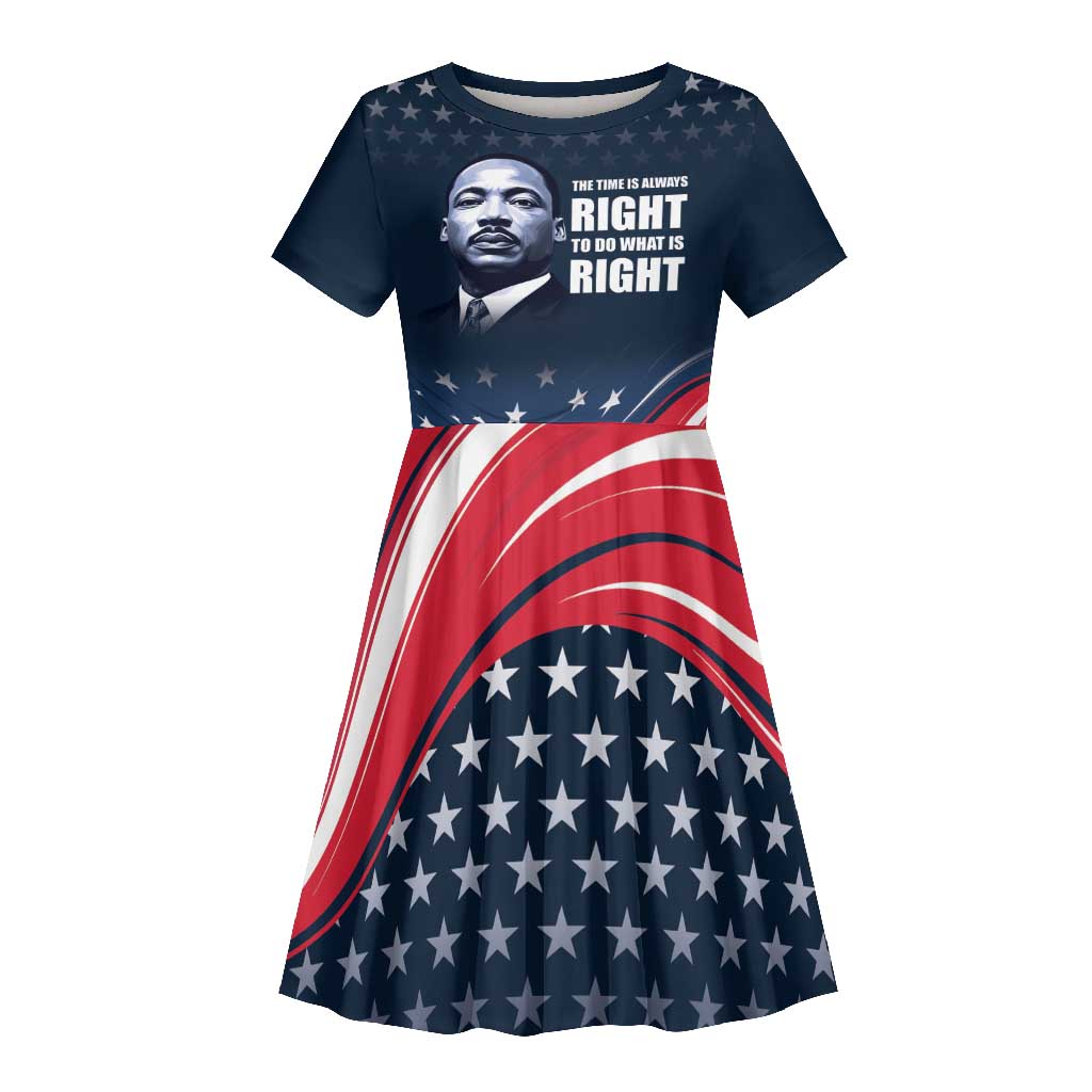 Honor MLK African-American Civil Rights Leaders Kid Short Sleeve Dress ...