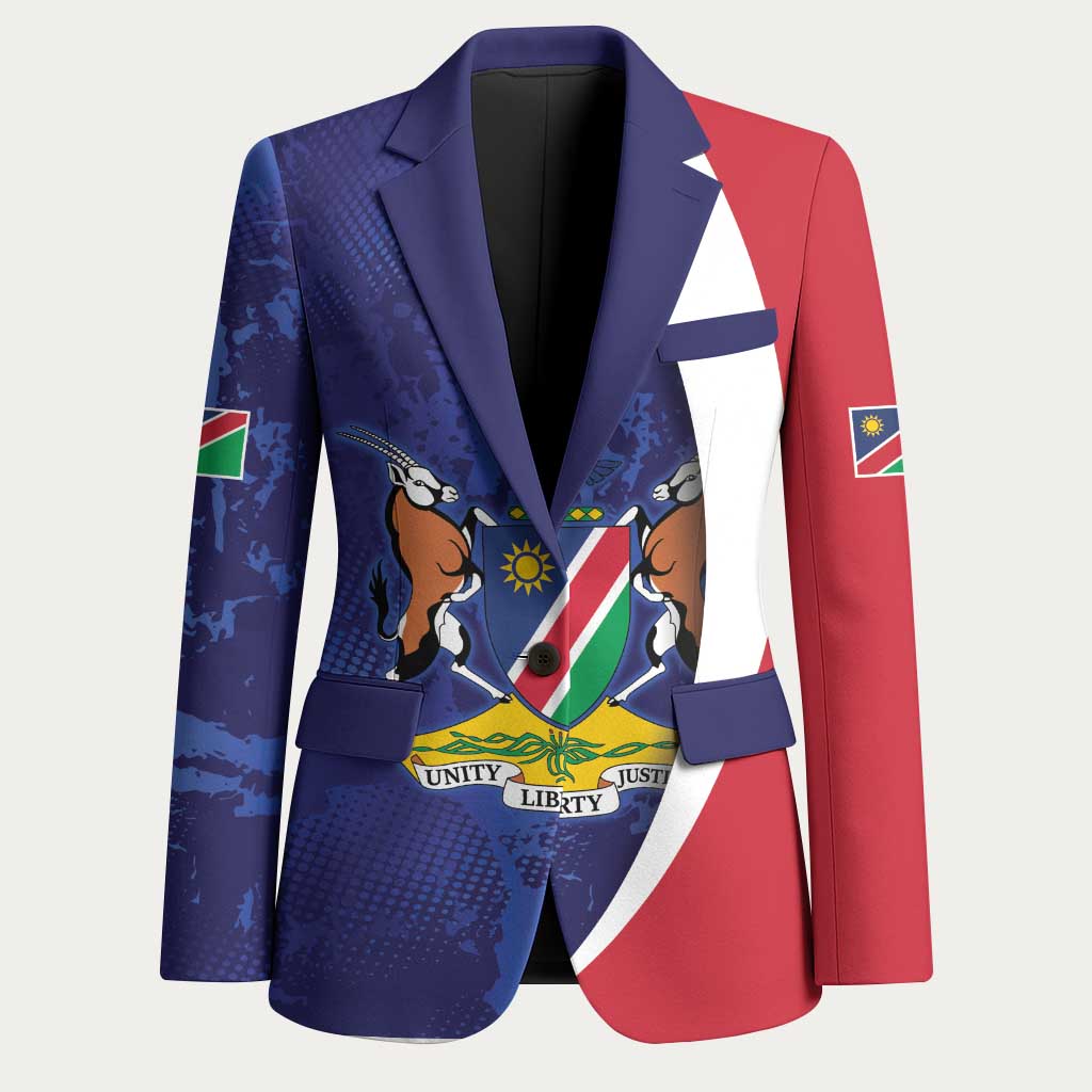 Custom Cricket African Namibia Blazer Coat of arms Namibian Pattern by ...