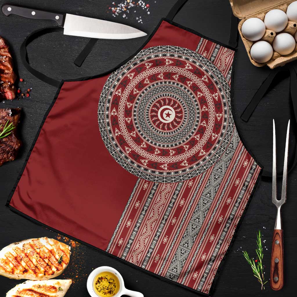 Tunisia Bakhnug Motif Apron Traditional Tunisian Embroidery Inspired by ...