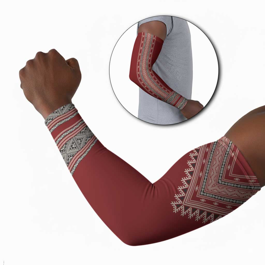 Tunisian Embroidery Pattern Arm Sleeves by African Pride