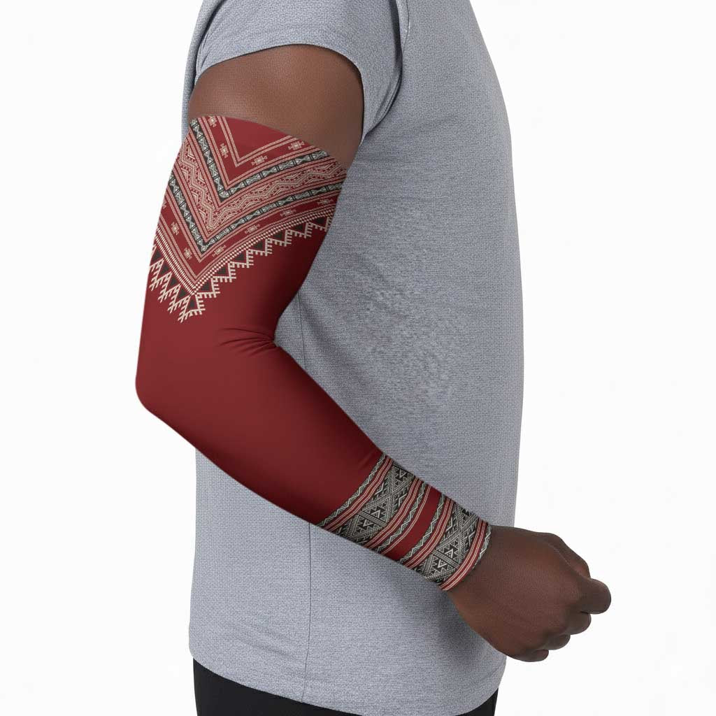 Tunisian Embroidery Pattern Arm Sleeves by African Pride