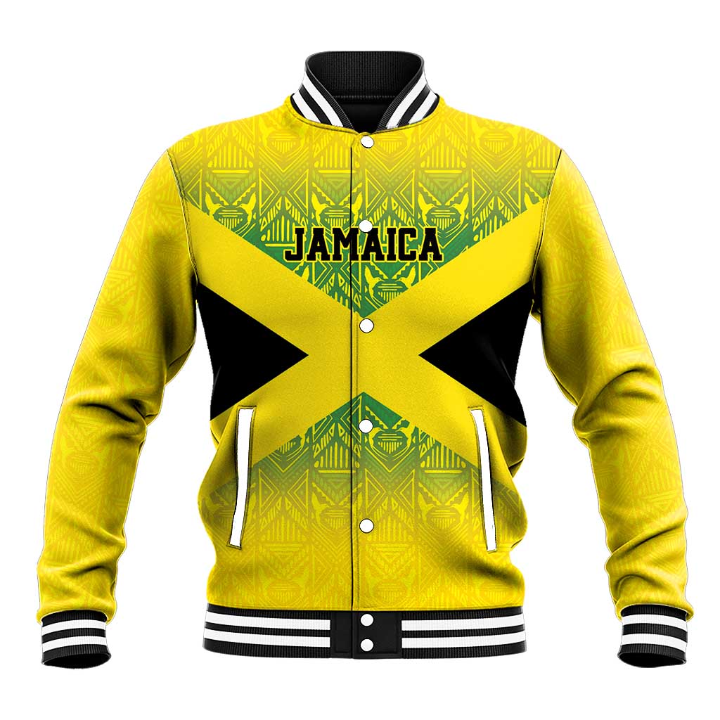 Afro-Jamaicans Custom Baseball Jacket Reggae Boyz With Traditional ...