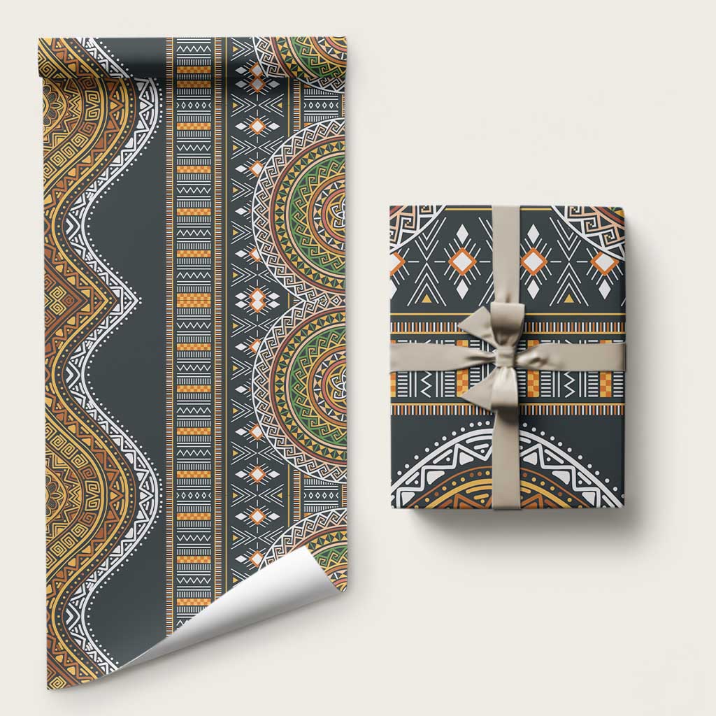 Africa Ethnic Native Pattern Wrapping Paper by African Pride