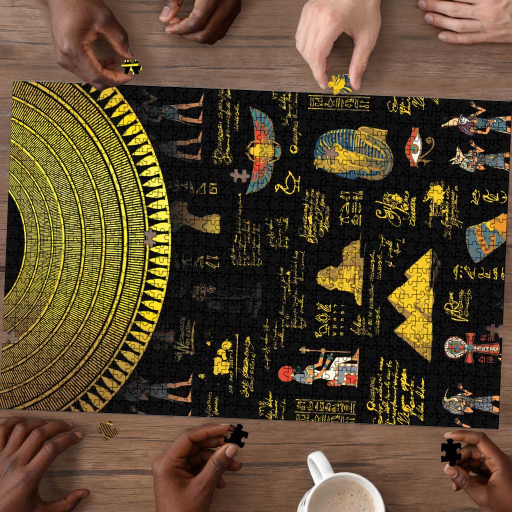 Ancient Egypt and Hieroglyphs Puzzle by African Pride Shop