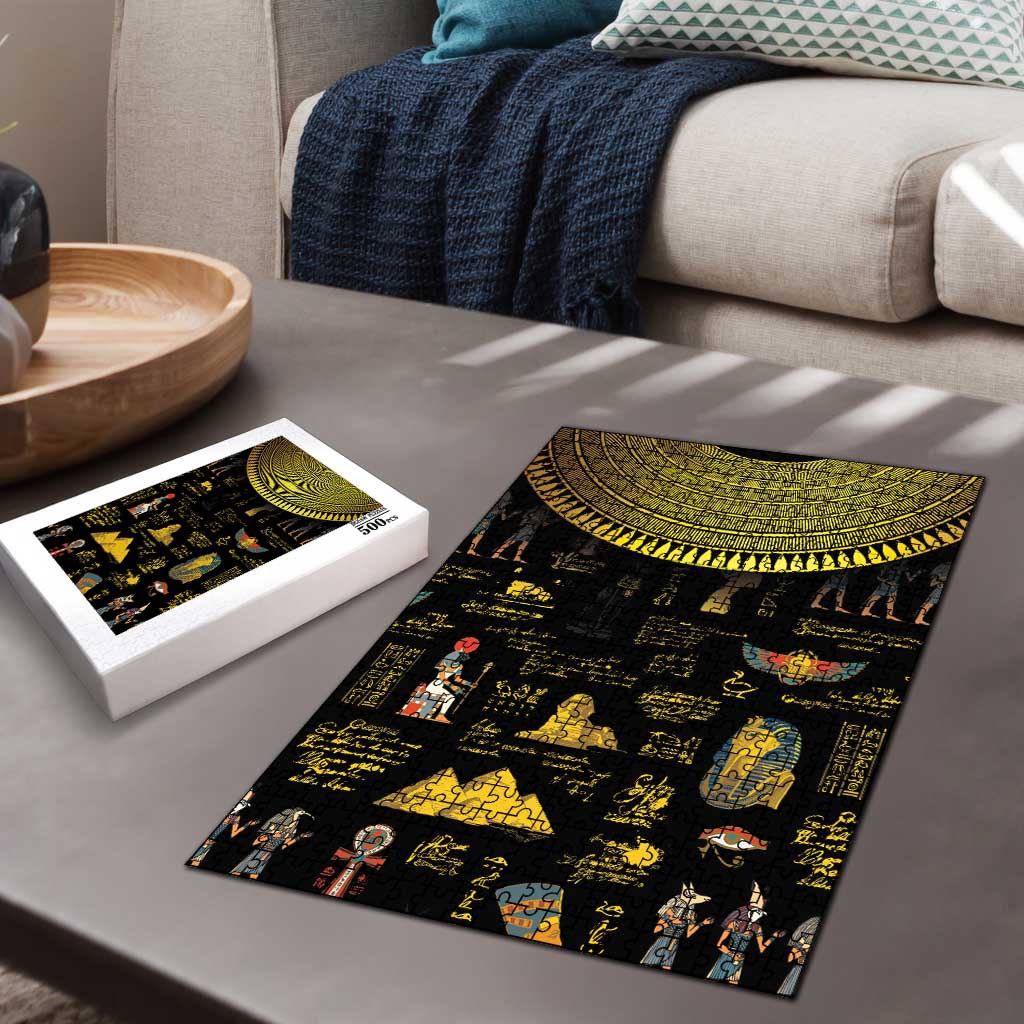 Ancient Egypt and Hieroglyphs Puzzle by African Pride Shop