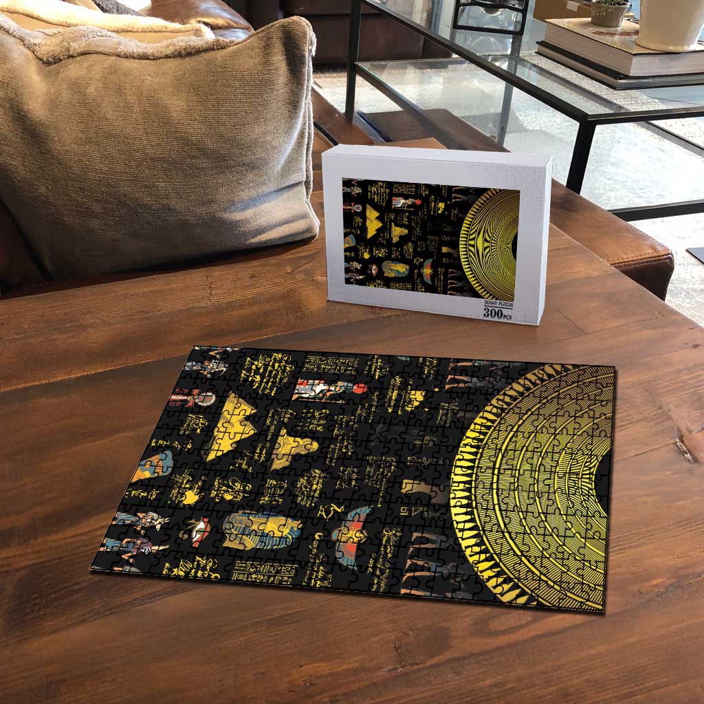 Ancient Egypt and Hieroglyphs Puzzle by African Pride Shop