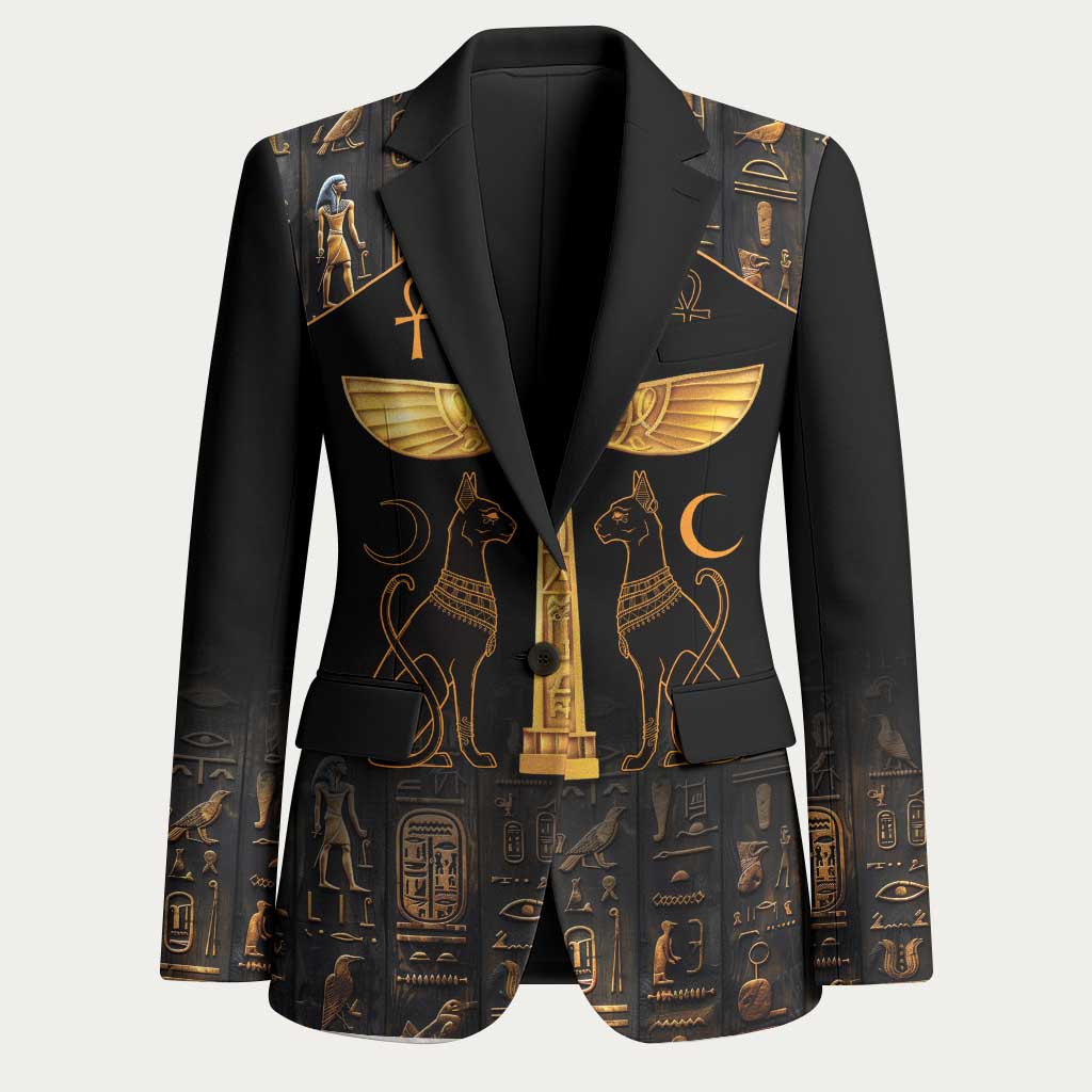 Ankh with Eye of Horus Blazer Ancient Egypt Culture by African Pride Shop