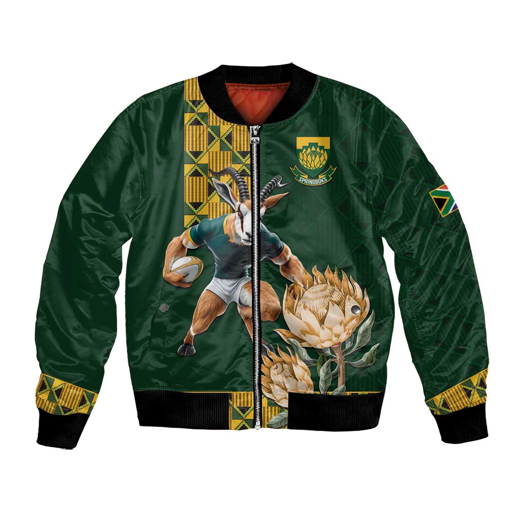 South Africa Rugby History World Champions Bomber Jacket Springboks ...