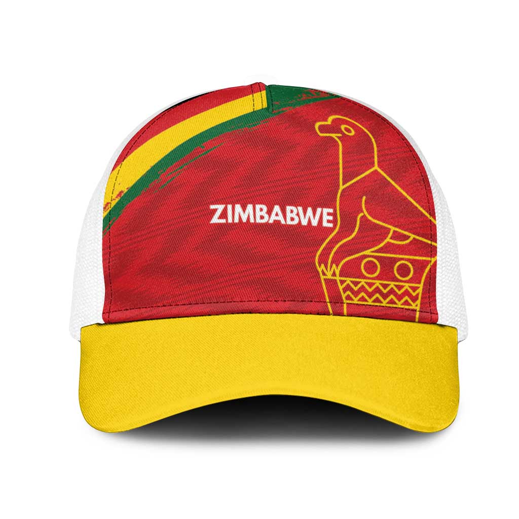 Zimbabwe Cricket Spirit 2026 Mesh Trucker Cap World T20 Edition by ...