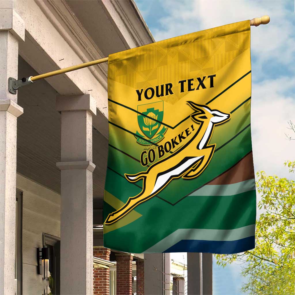 Custom South Africa Rugby Garden Flag Springboks Go Champions African ...
