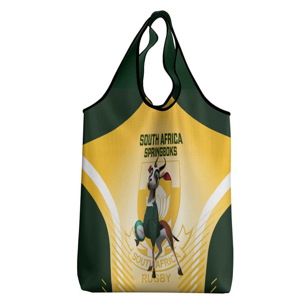 South Africa Rugby Grocery Bag Cute Springboks Mascot by AfricanPride ...