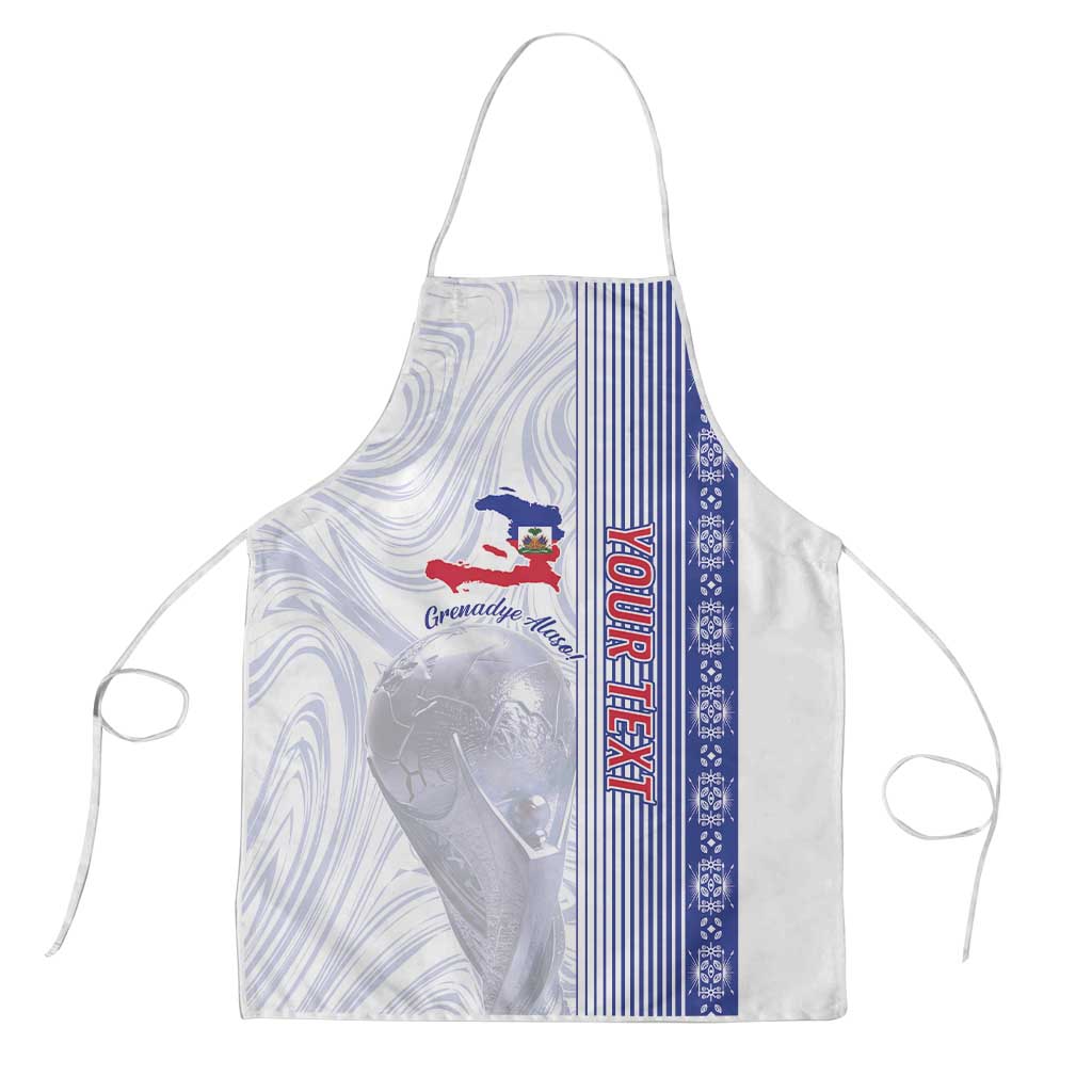 Custom Afro-Haiti Football Apron 2026 Grenadye Alaso White Version by ...