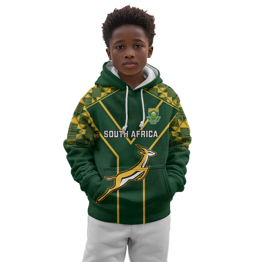Custom South Africa Rugby Kid Hoodie Go Champions Springboks by ...