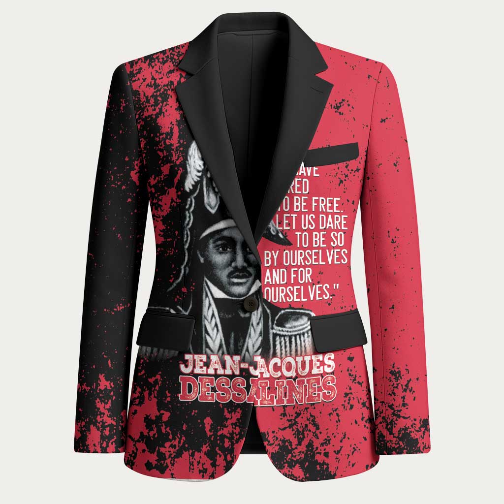 Personalized Jean-Jacques Dessalines Afro Haiti Blazer Emperor Of First ...