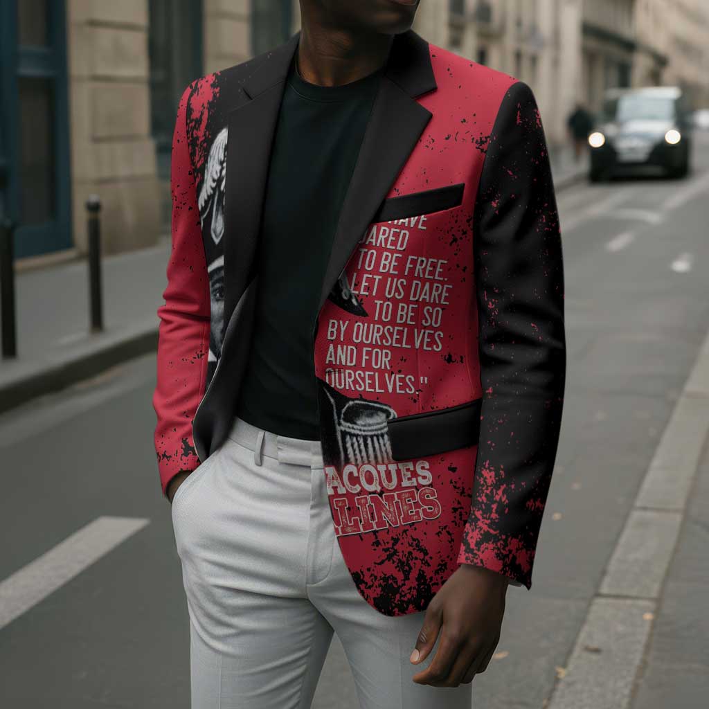 Personalized Jean-Jacques Dessalines Afro Haiti Blazer Emperor Of First ...
