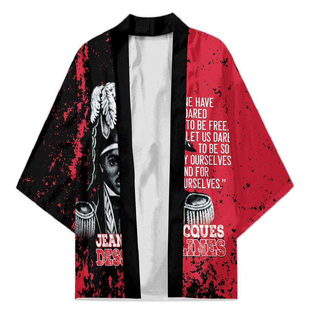 Personalized Jean-Jacques Dessalines Afro Haiti Kimono Emperor Of First ...