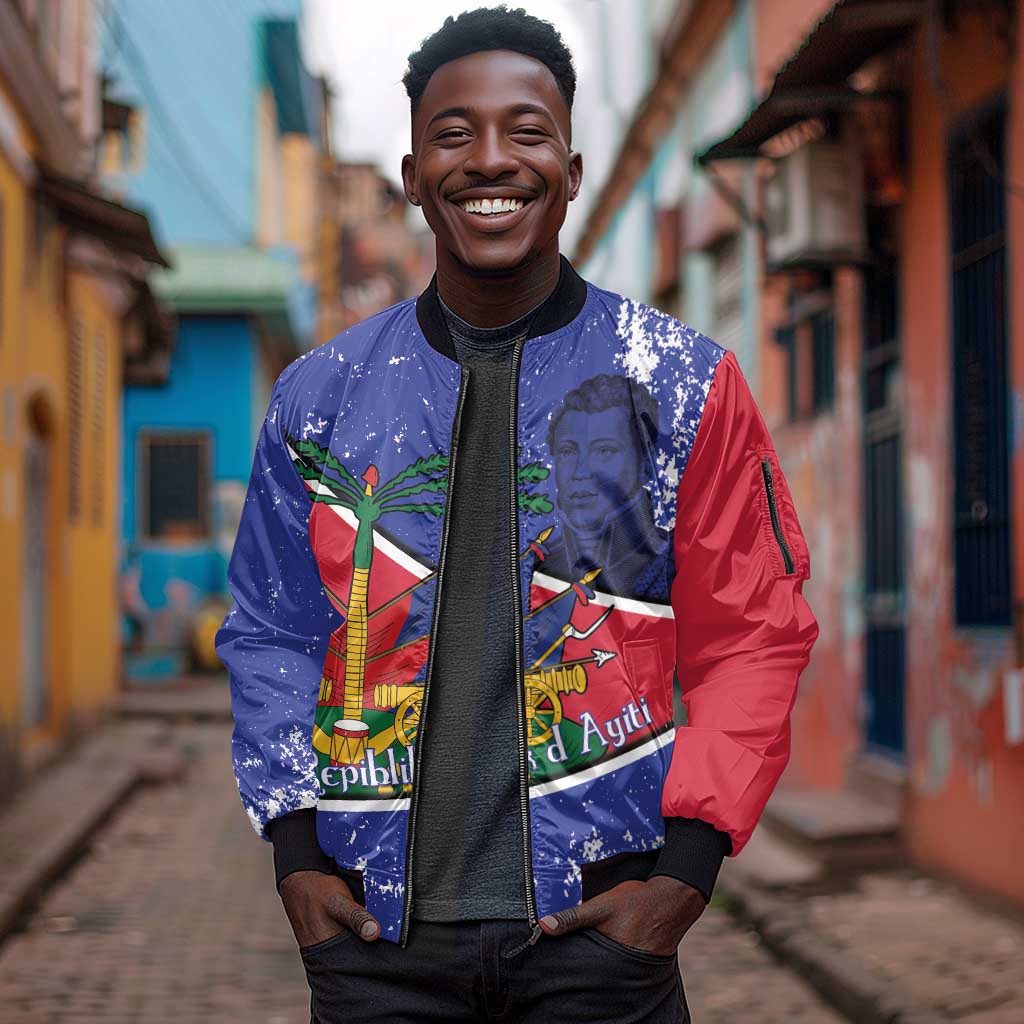 Republic of Haiti 1806-1820 Sleeve Zip Bomber Jacket Alexandre Petion ...