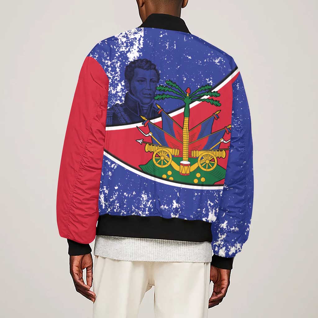 Republic of Haiti 1806-1820 Sleeve Zip Bomber Jacket Alexandre Petion ...