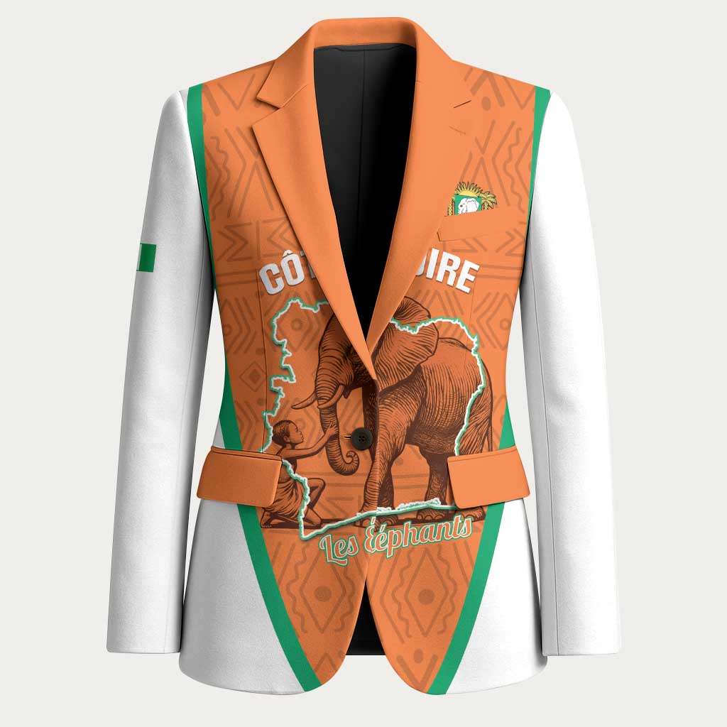 Custom Ivory Coast Football Blazer 2026 Cote d'Ivoire Les Elephants ...