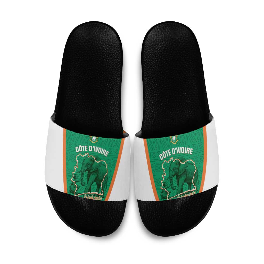 Ivory Coast Football Slide Sandals 2026 Cote d'Ivoire Les Elephants ...