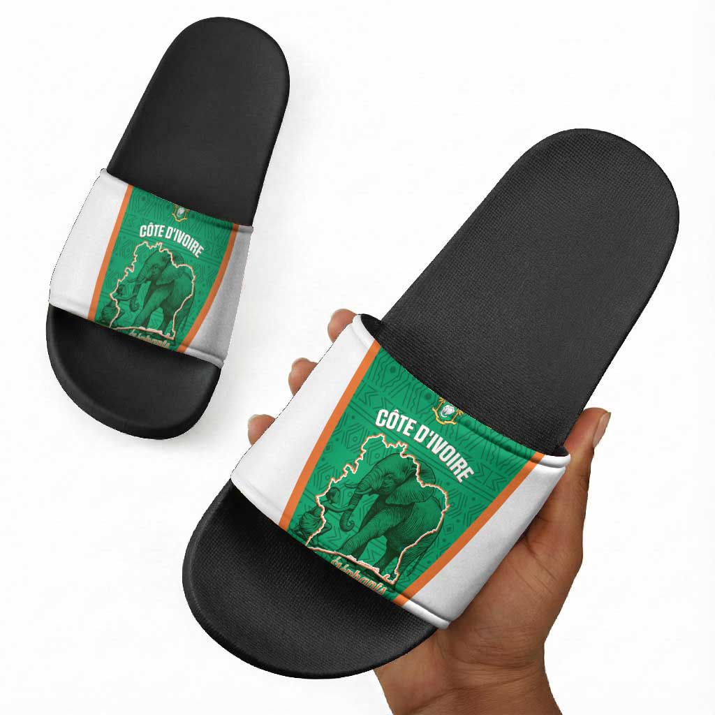 Ivory Coast Football Slide Sandals 2026 Cote d'Ivoire Les Elephants ...