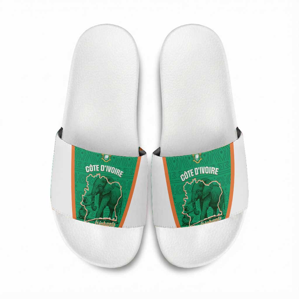 Ivory Coast Football Slide Sandals 2026 Cote d'Ivoire Les Elephants ...