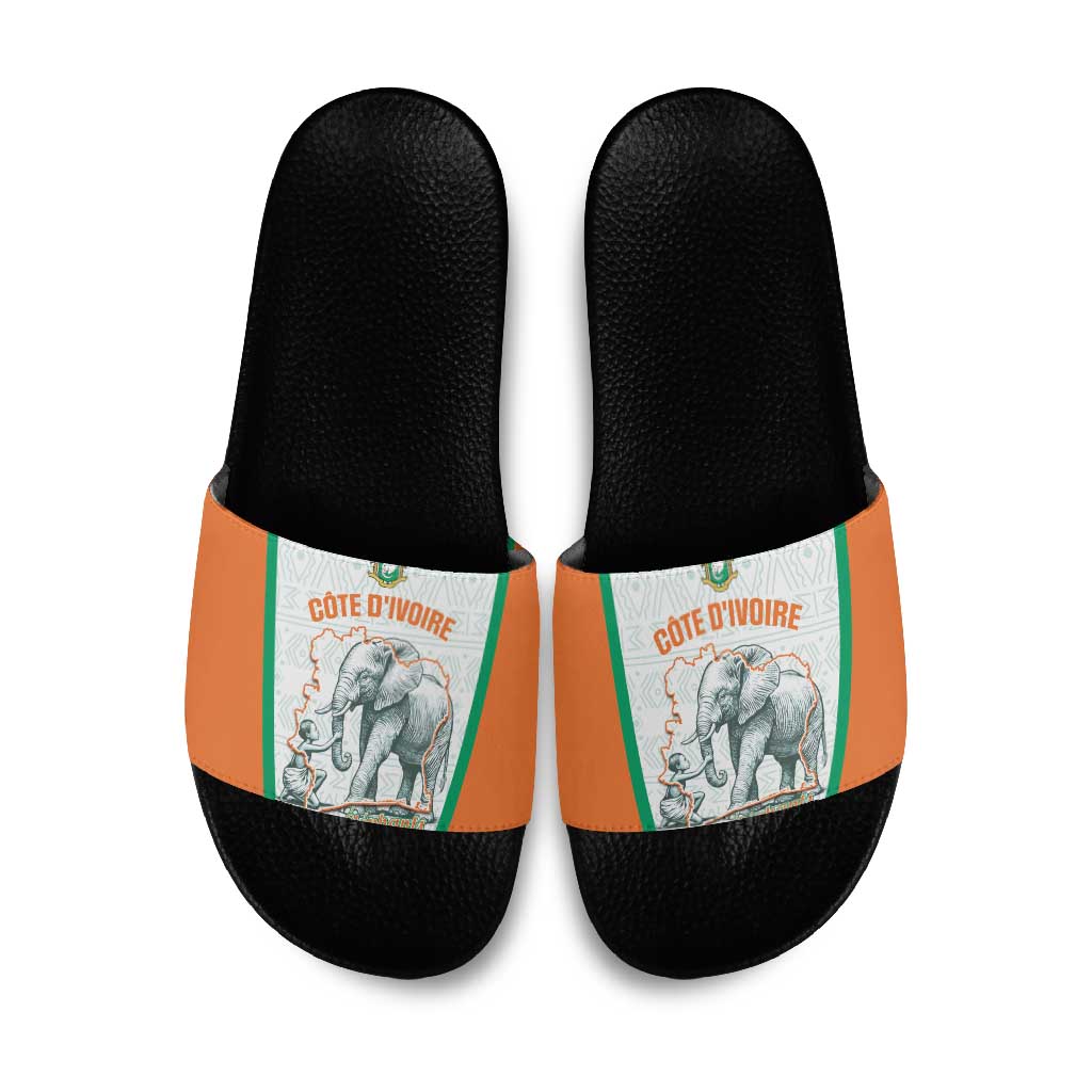 Ivory Coast Football Slide Sandals 2026 Cote d'Ivoire Les Elephants ...