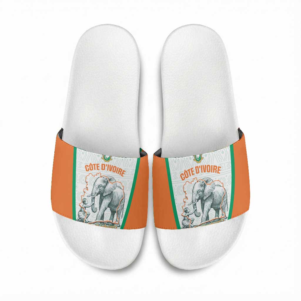 Ivory Coast Football Slide Sandals 2026 Cote d'Ivoire Les Elephants ...