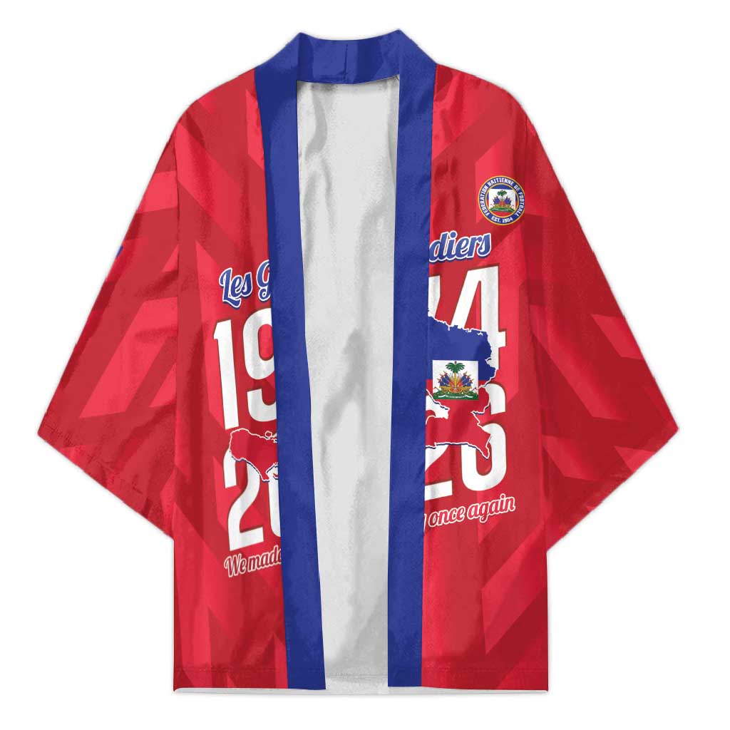 Personalized Haiti Football Kimono Les Grenadiers Made History Once ...