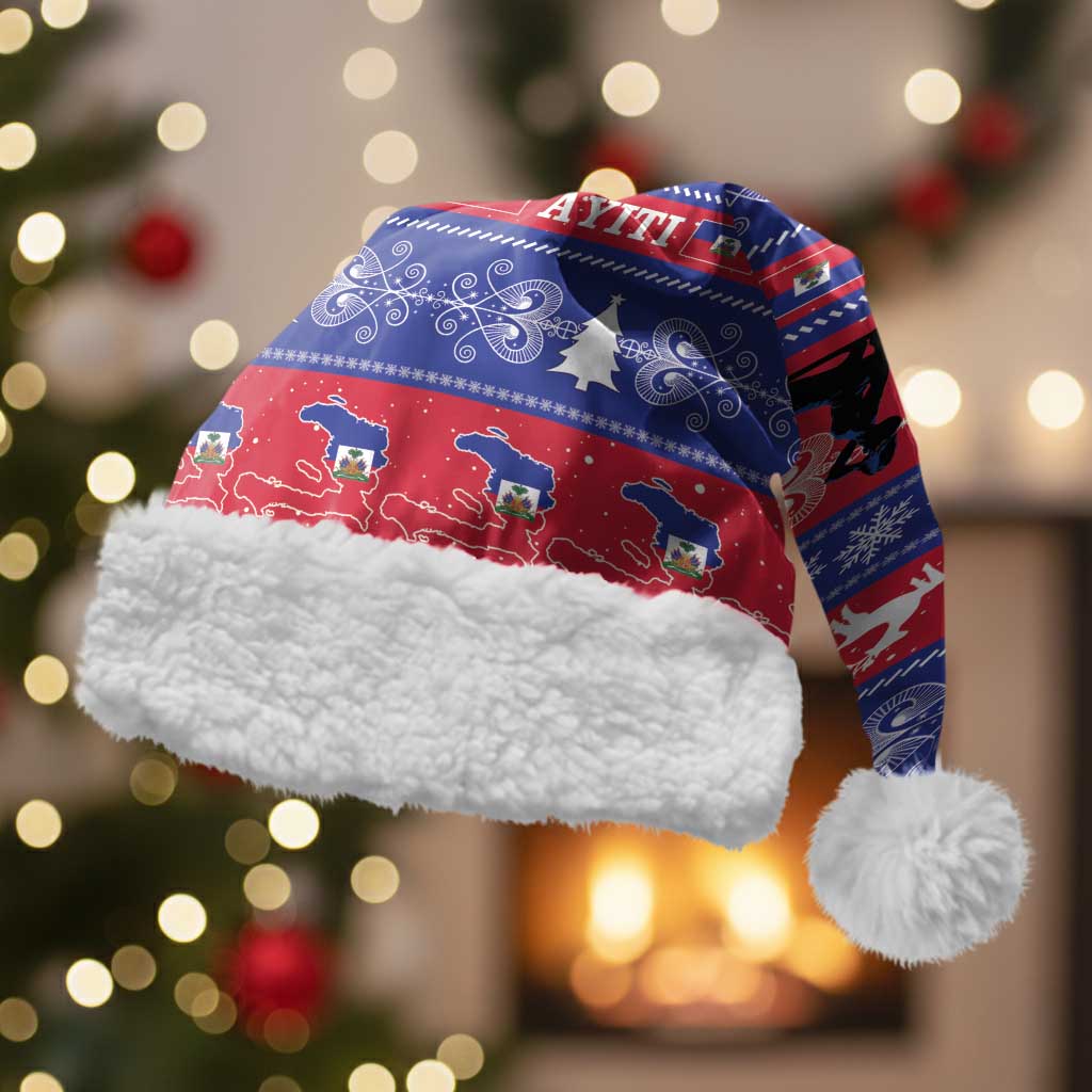 Afro Haiti Christmas Santa Hat Jwaye Nwel Ayiti Neg Marron Veve Vodou ...