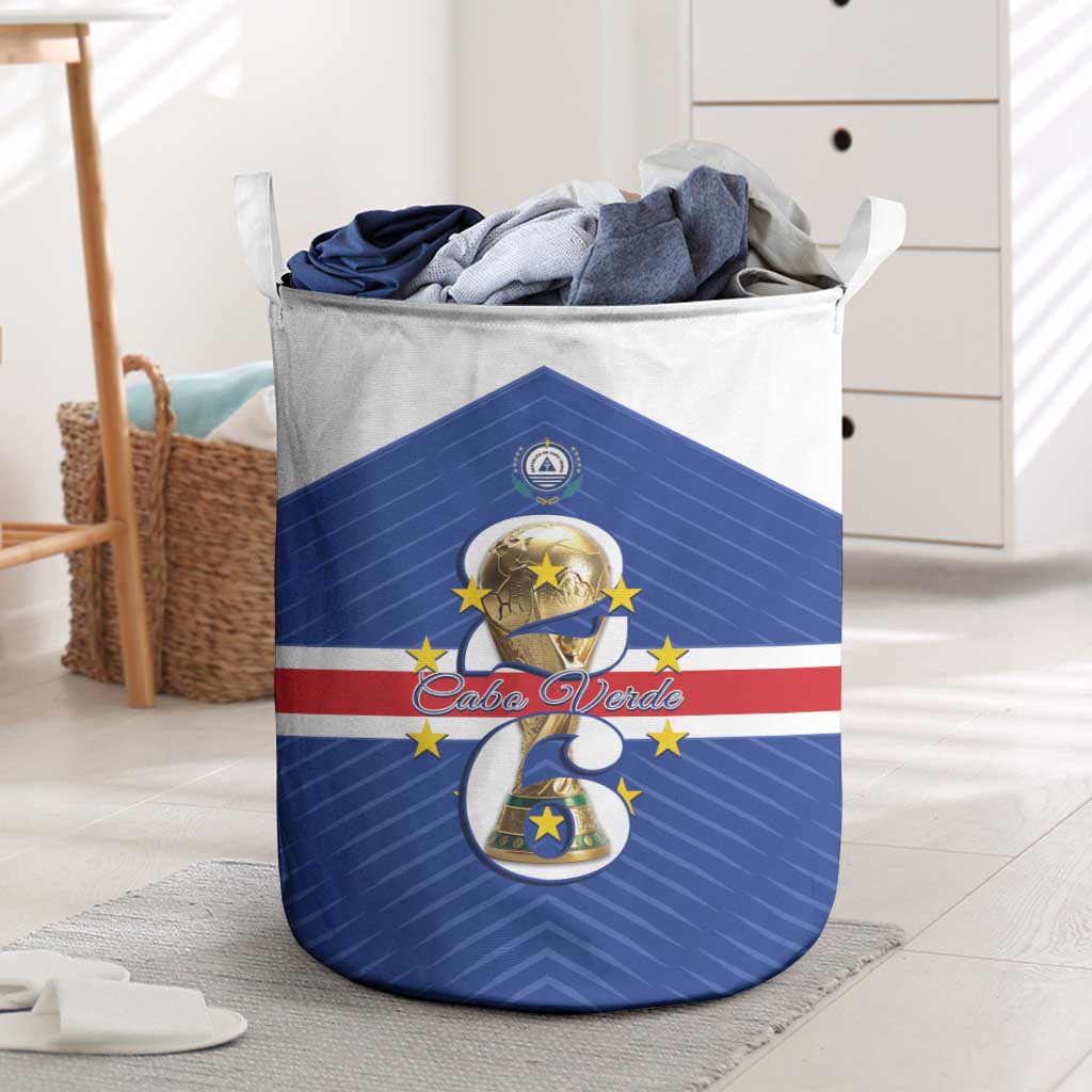 Afro Cape Verde Football Laundry Basket 2026 Tubaroes Azuis First-ever ...