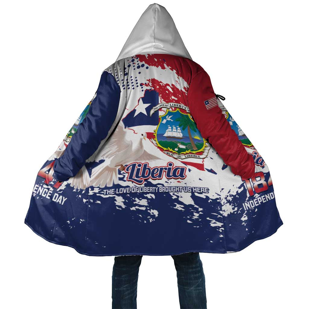 Liberia 1847 Independence Day Cloak Coat Of Arms Grunge Style by ...