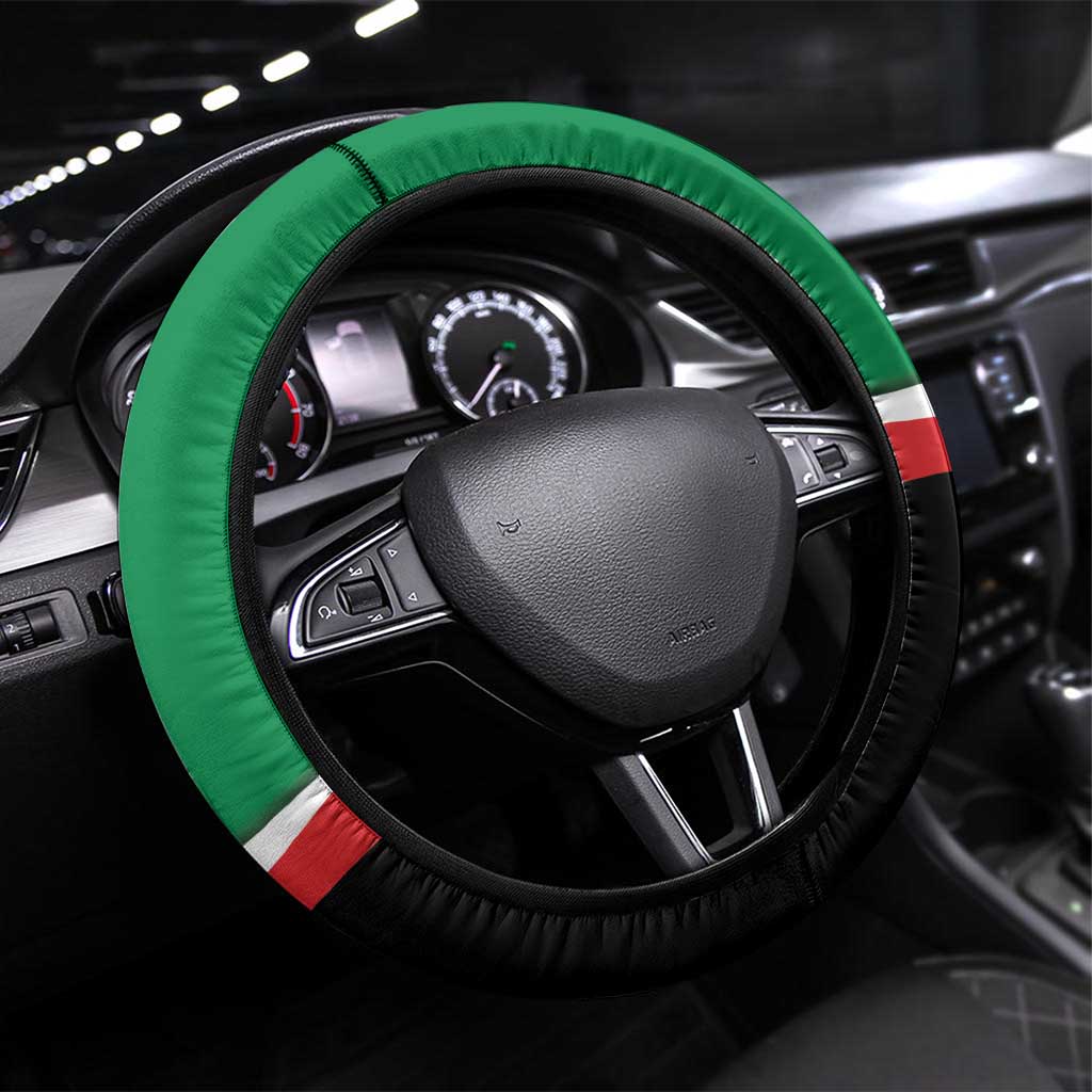 Marcus Garvey 1887 Steering Wheel Cover African Map Curves Style by ...