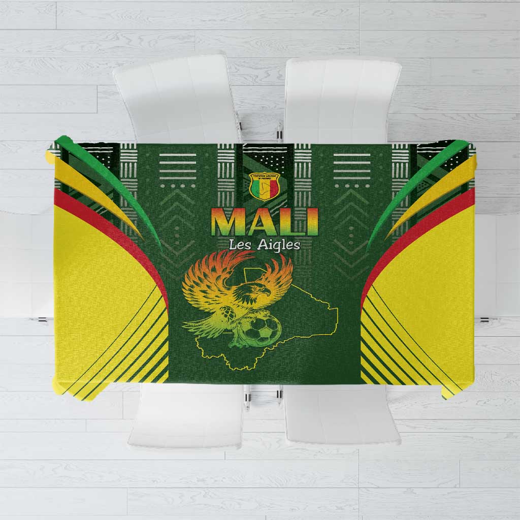Mali Football Tablecloth Eagles Of Mali Rising by African Pride