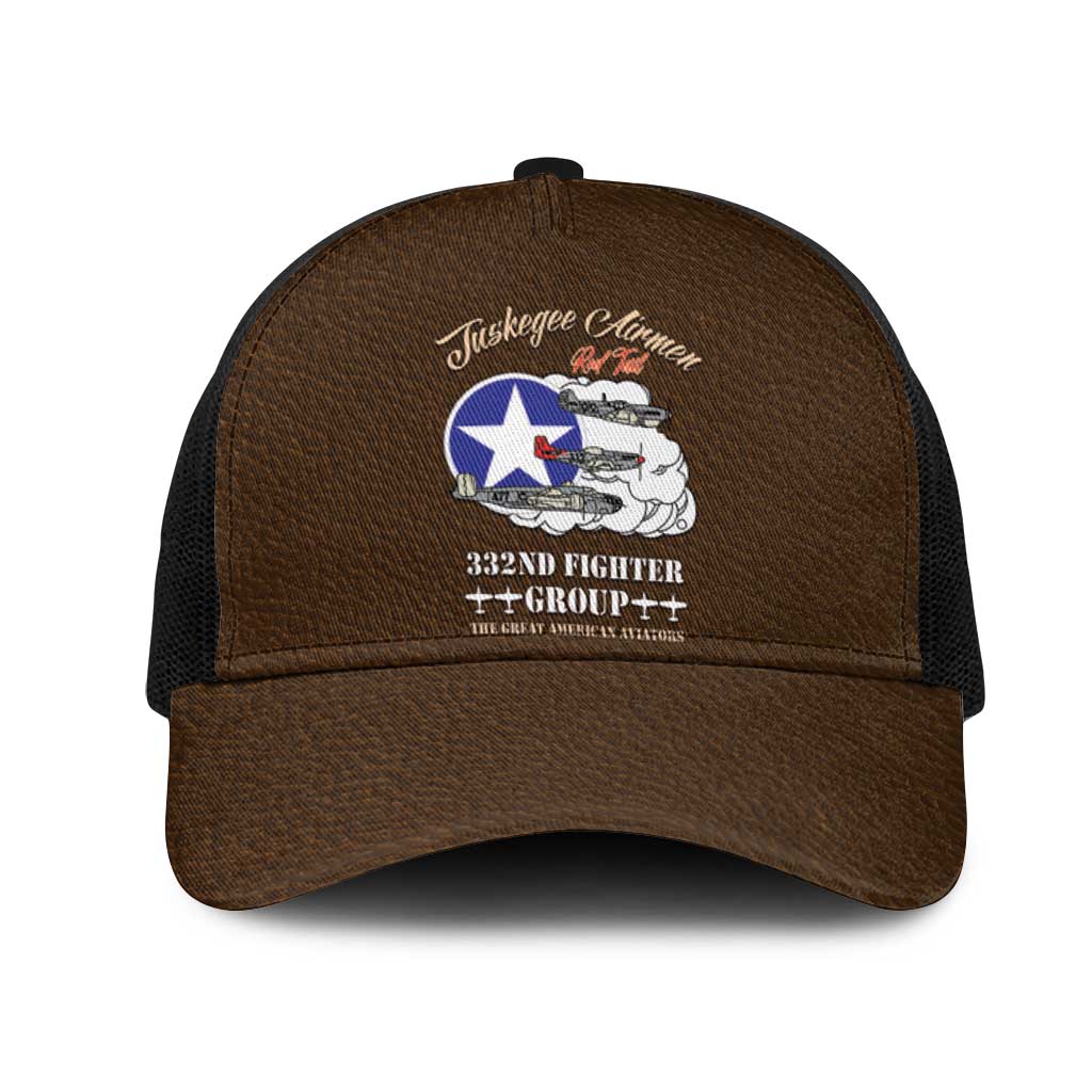 African American Aviators WWII Baseball Net Cap Tuskegee Red Tails ...