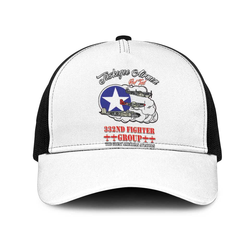 African American Aviators WWII Baseball Net Cap Tuskegee Red Tails ...