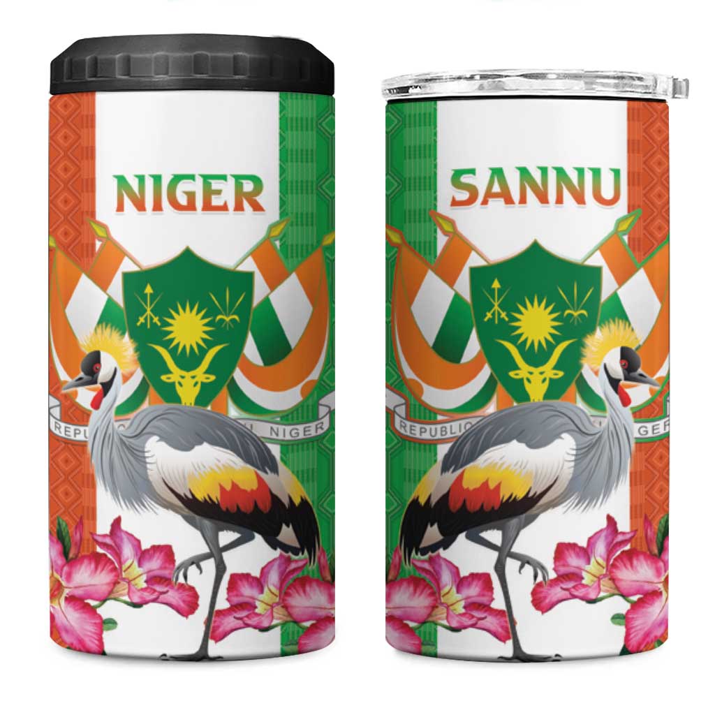 Afro Niger Sannu 4 in 1 Can Cooler Tumbler Coat Of Arms - African ...