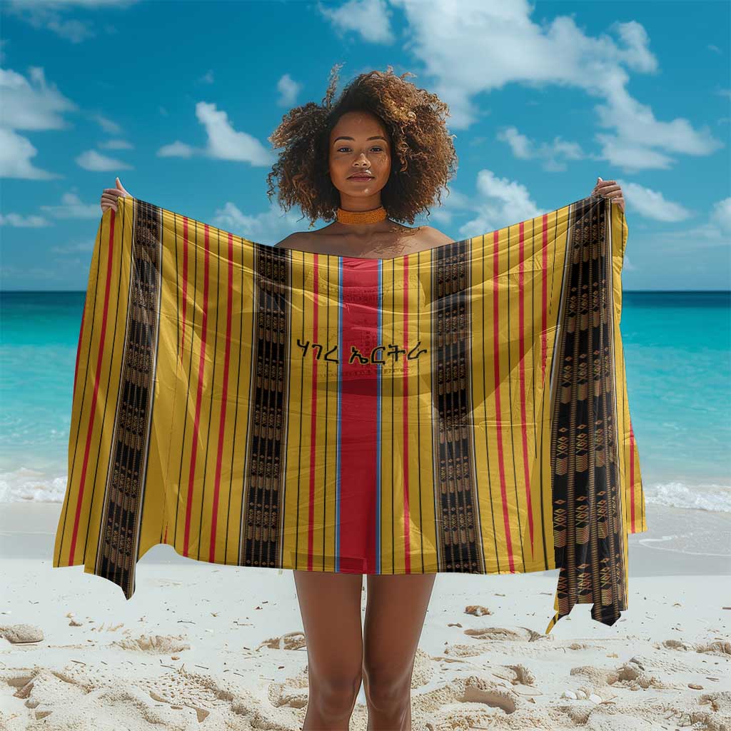 Eritrea Traditional Saho Mix Tilet Pattern Sarong by AfricanPride