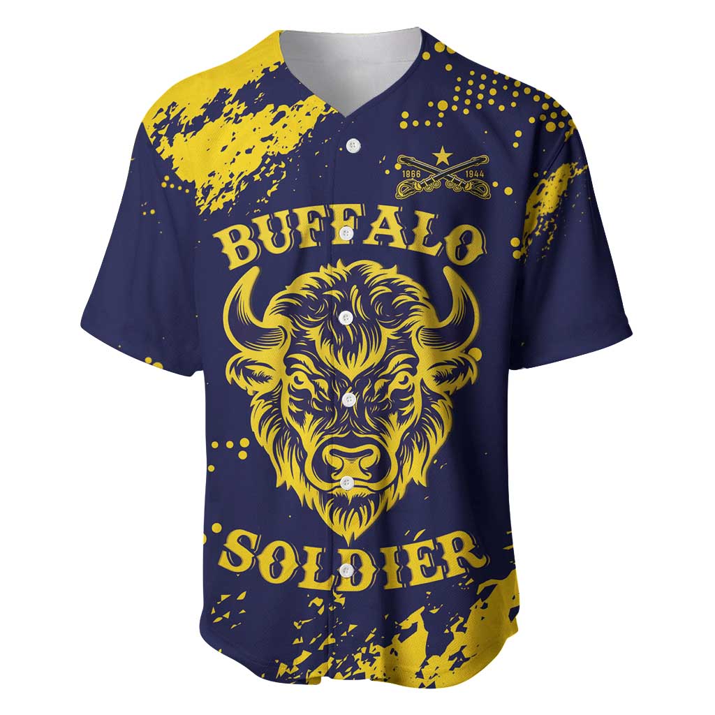 Personalized African-American Heroes Baseball Jersey Bison Buffalo ...