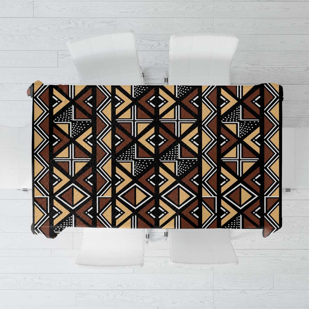 Mali Mud Cloth Legacy Tablecloth African Tribal Pattern by African Pride
