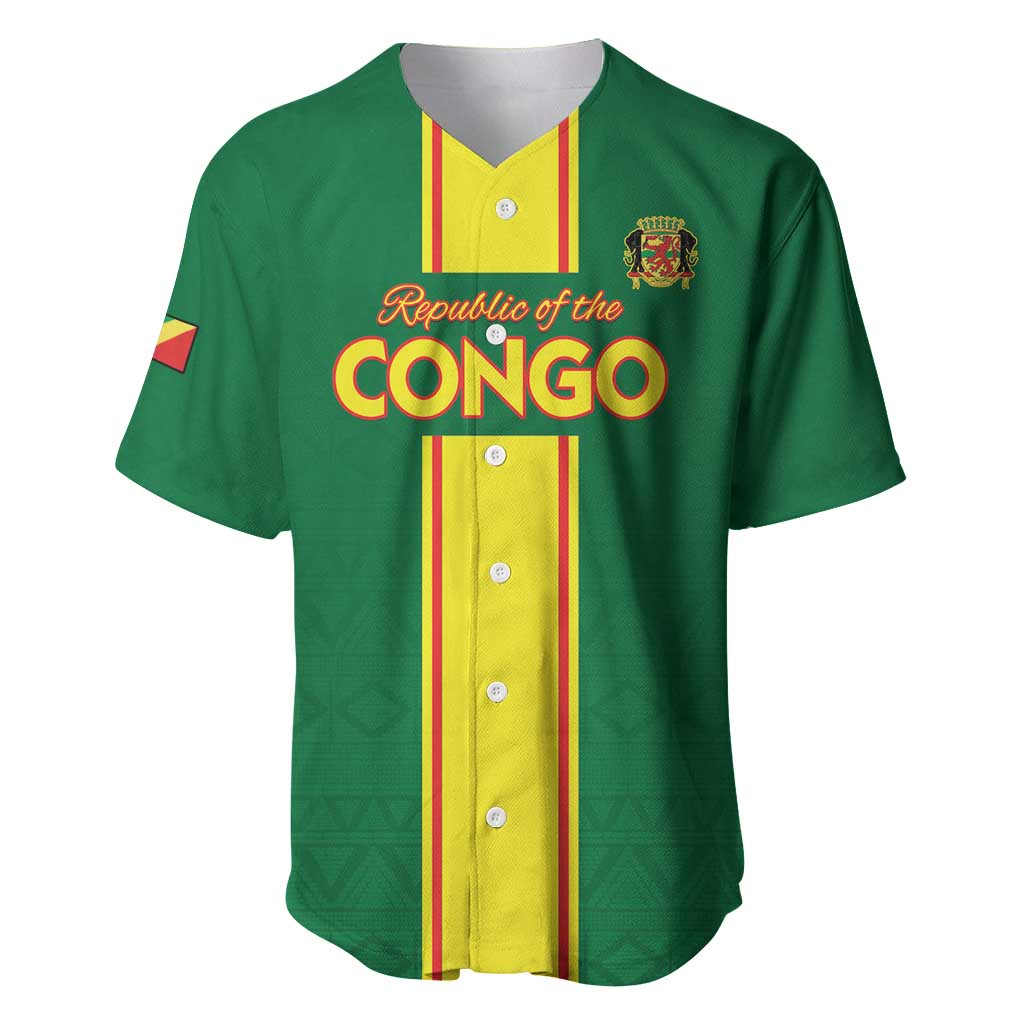 Custom Republique du Congo Football Baseball Jersey Go Ba Diabulu ya ...