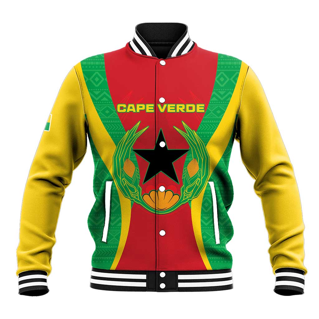 Personalised Afro Cape Verde (1975-1992) Baseball Jacket Mix African ...