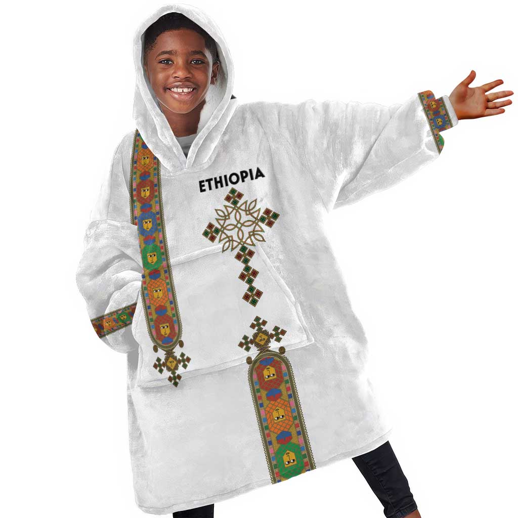 Ethiopia Saba Kemis Kid Wearable Blanket Hoodie Lion Of Judah by ...