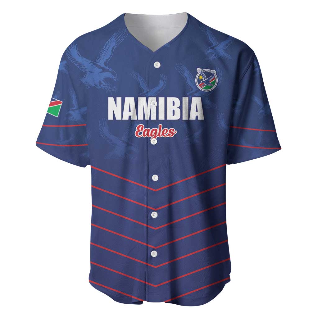 Custom Namibia Cricket Baseball Jersey Go Champions by African Pride