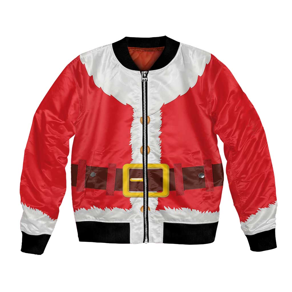 Black Santa Costume Bomber Jacket Christmas Holiday Cosplay by African ...