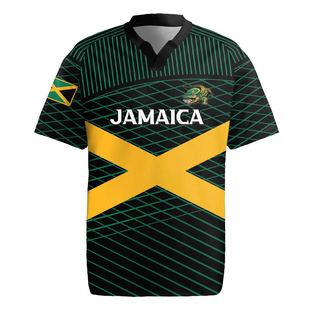 Jamaica Rugby Custom Rugby Jersey Go Champions by AfricanPride