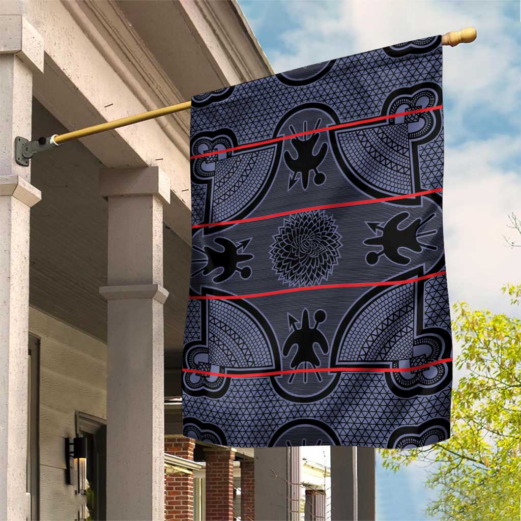 Basotho Blanket Garden Flag Lesotho Seanamarena Heritage - Serenity by ...